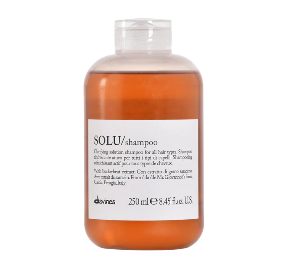 davines SOLU Shampoo – Sage Head Spa